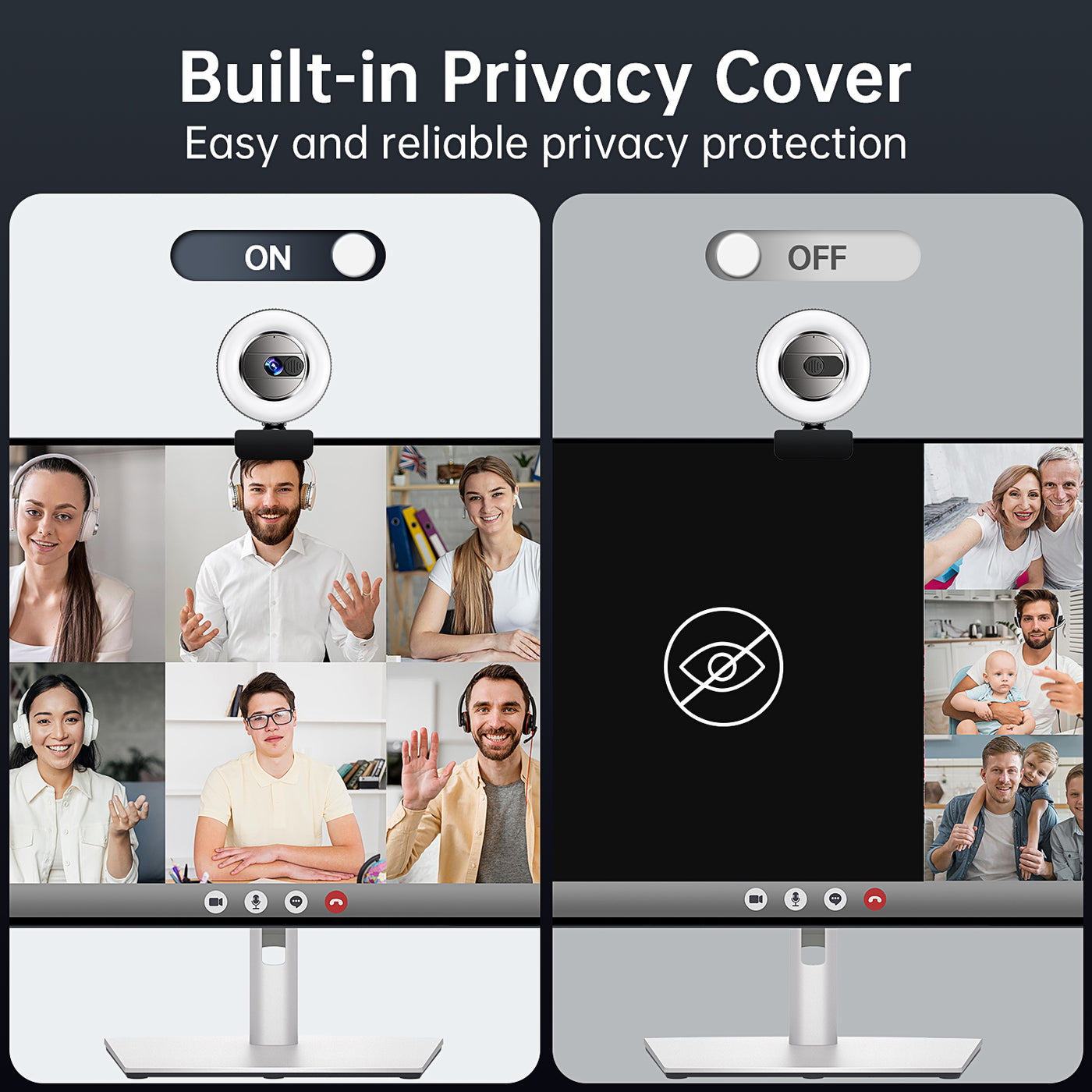GUSGU G910 2K QHD Webcam